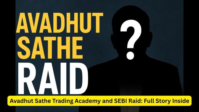Avadhut Sathe Raid: SEBI Action, Net Worth, and Trading Academy ...